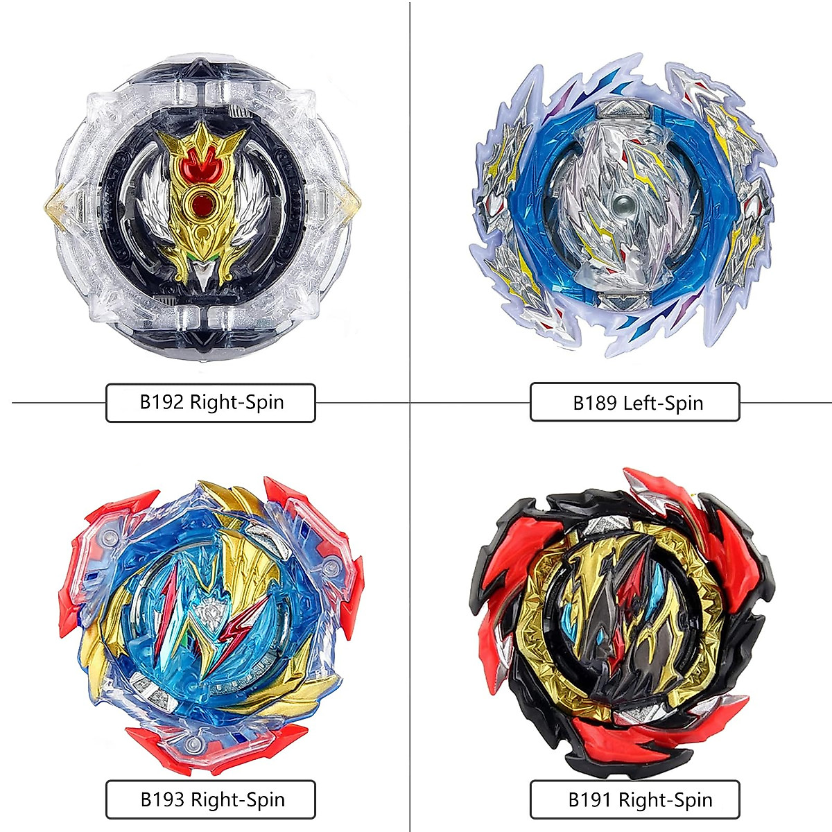 Battling Top Burst Stadium Battle Game Set,4 Spinning Tops 2 Launchers 1 Arena Combat Game,Battling Game Toys Birthday Gifts for 8-12 Boys Children Kids