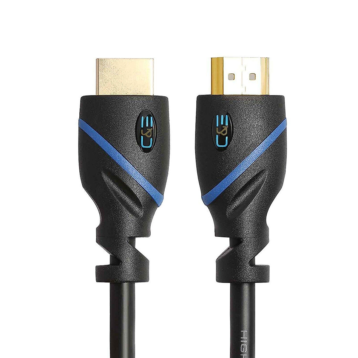 60ft (18.3M) High Speed HDMI Cable Male to Male with Ethernet Black (60 Feet/18.3 Meters) Supports 4K 30Hz, 3D, 1080p and Audio Return CNE622446