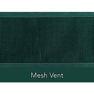 Covermates Outdoor Swing Cover - Light Weight Material, Weather Resistant, Elastic Hem, Seating and Chair Covers, 56W x 25D x 32H, Green