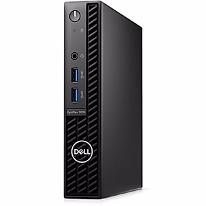 Dell Optiplex 3000 3000 Micro Tower Desktop (2022) | Core i7-2TB SSD - 64GB RAM | 12 Cores @ 4.9 GHz - 12th Gen CPU Win 10 Pro (Renewed)
