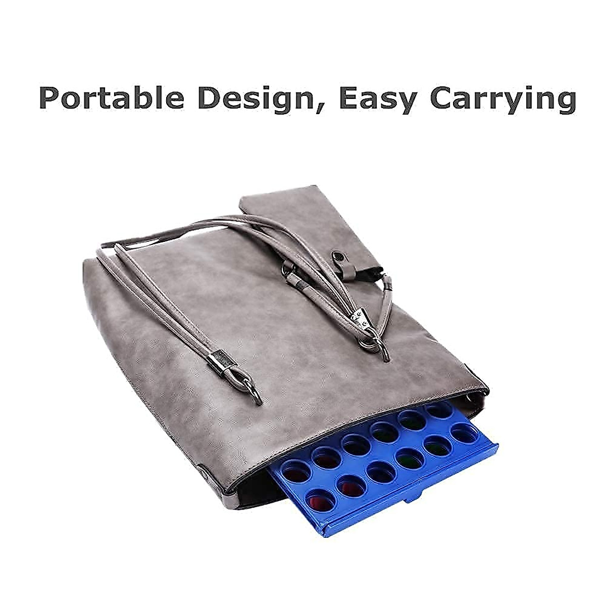 Pup Go 4 in a Row Game - 6 Spare Discs Included, Classic Board Game for Kids, Classic Four in a Row, Family Fun Games for Age 3 4 5 6 7 Year Old Boys Girls Adults, Line Up 4 (Standard)