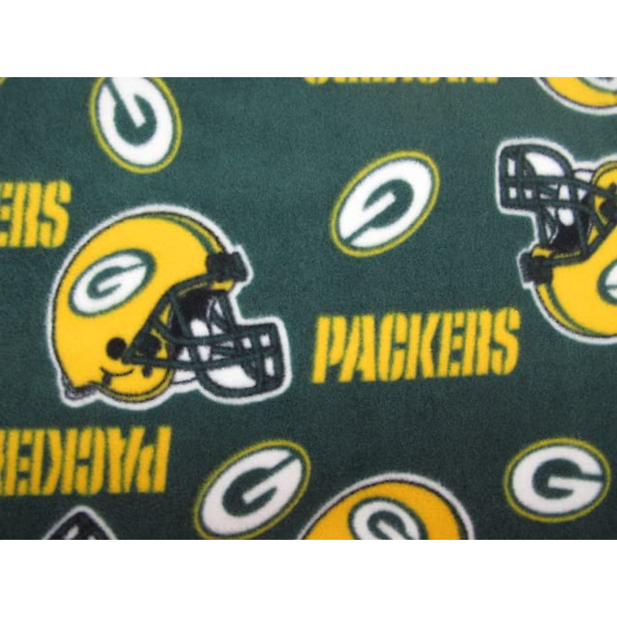 Fabric & Fabric Traditions 60'' Wide Fleece Green Bay Football Team, Multi
