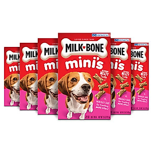 Milk-Bone Mini's Original Dog Biscuits, 15 Ounce (Pack of 6)