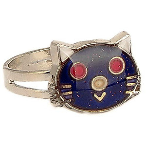 Jude Jewelers Adjustable Color Changing Mood Ring Inspirational Mystique Marble (Cat, Adjustable)