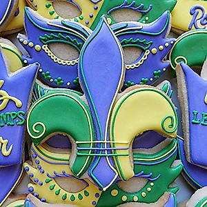 Fleur de Lis Cookie Cutter, 4.75" Made in USA by Ann Clark