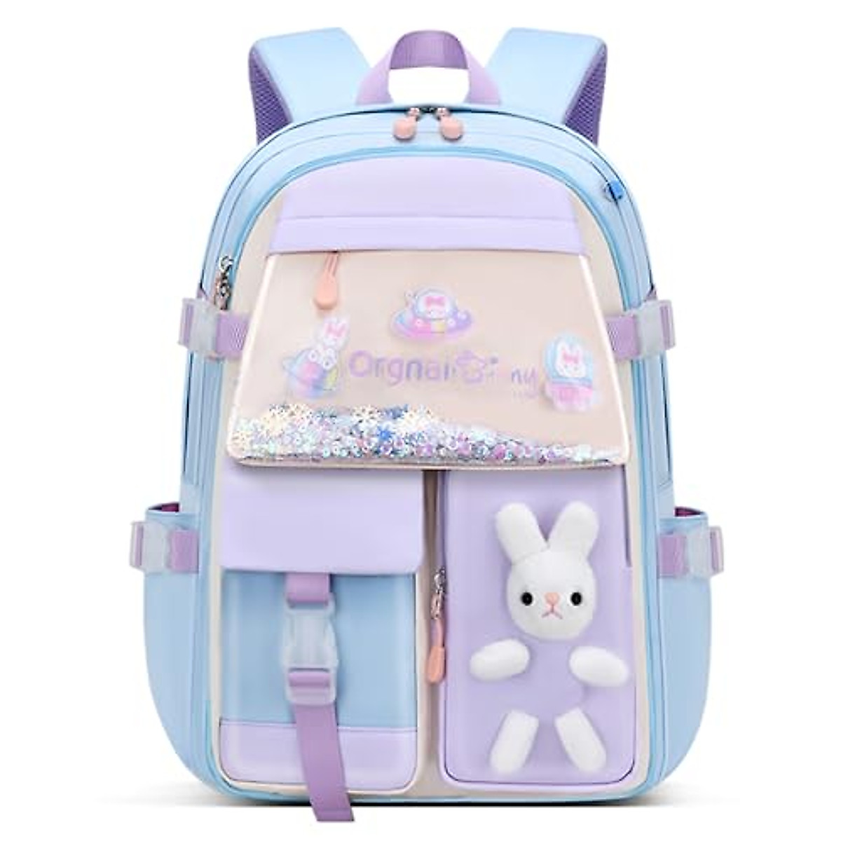 VIDOSCLA Kawaii Kids Girls Backpack Elementary Students Book Bag Primary School Bag for Teens