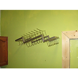 Zojila Ladakh Pot and Lid Wall Mount Rack