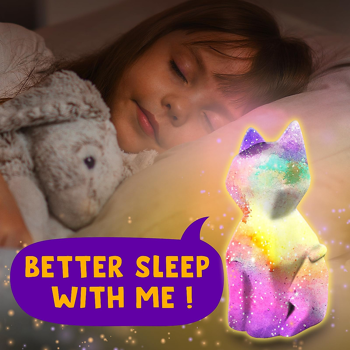 Goodyking Paint Your Own Cat Lamp Craft Kit, DIY 3D Warm Light Cat Lamp, Arts and Crafts for Kids Ages 8-12, Birthday Gifts for 8-12 Years Old Girls Boy, Painting Kit for Kids Ages 3 4 5 6 7 8 9+