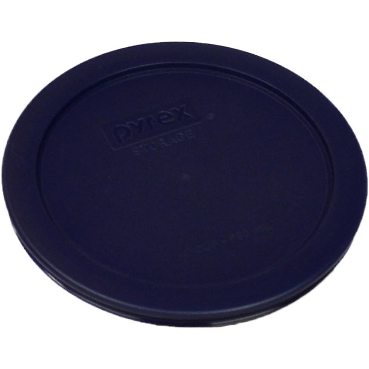 Pyrex Blue 2 Cup Round Storage Cover #7200-PC for Glass Bowls 4-Pack