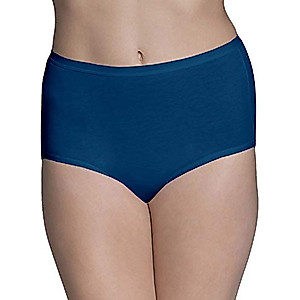 Fruit of the Loom Women's Beyondsoft Panties, Brief-Cotton Blend-6 Pack, 6