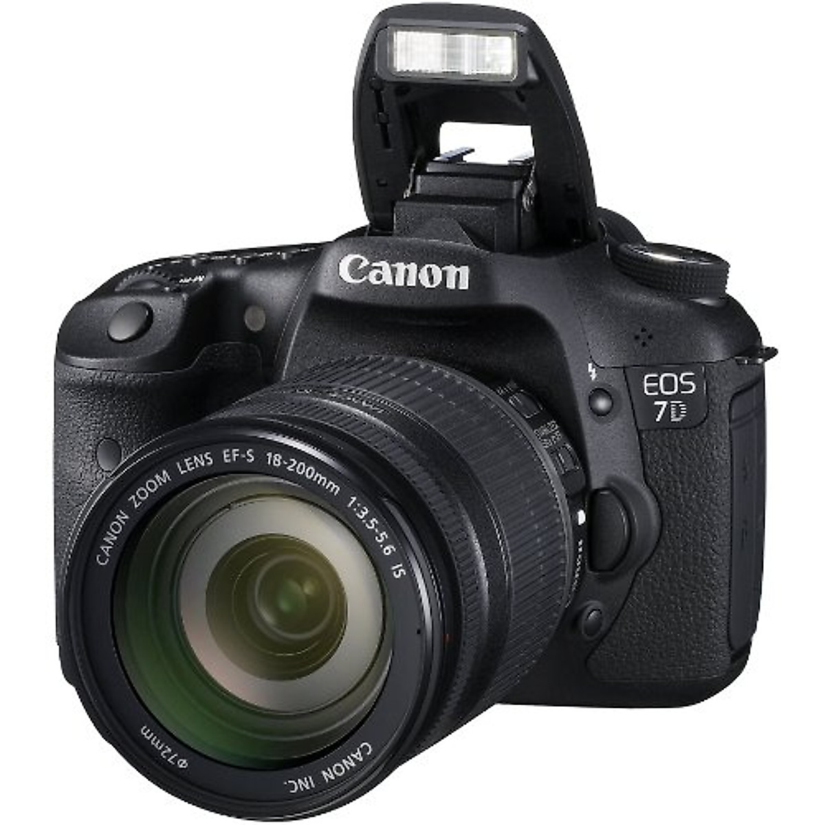 Canon EOS 7D 18 MP CMOS Digital SLR Camera with EF-S 18-200mm f/3.5-5.6 IS Lens - International Version