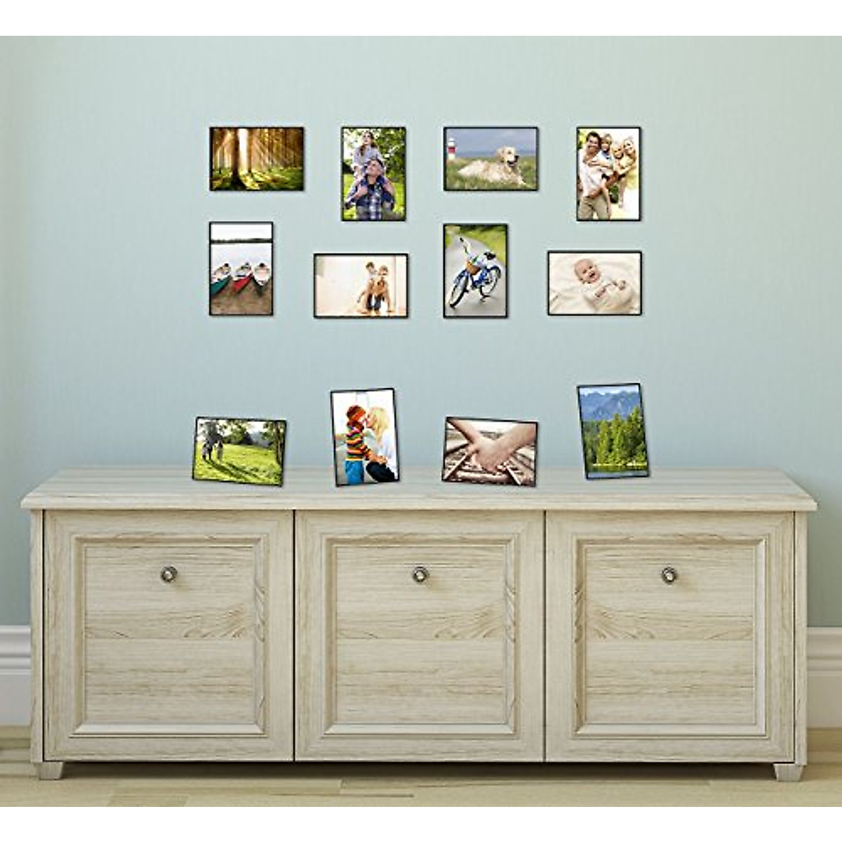 MCS Format Picture Frames, Gallery Wall Frames, Black, 5 x 7, 12-Pack