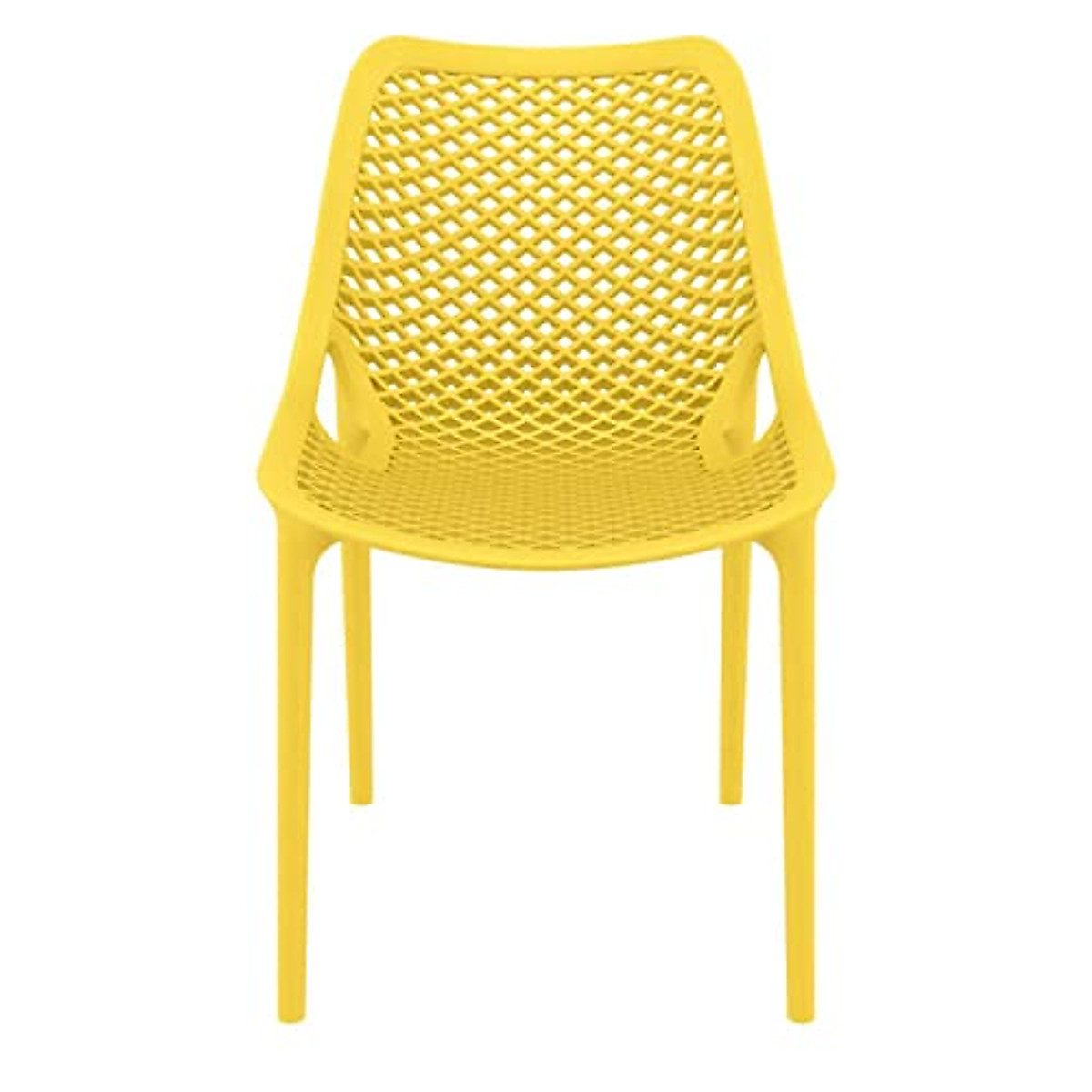 Compamia Air Patio Dining Chair in Yellow (Set of 2)