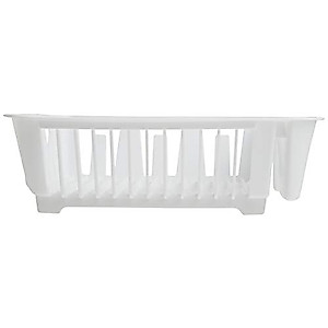 Rubbermaid 6049ARWHT Twin Sink Dish Drainer