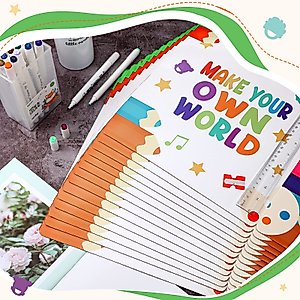 Chuangdi 50 Pcs Desk Dividers Privacy Boards for Student Classroom Test Privacy Folder 13 x 15.7 x 12'' Study Testing Shield Trifold Display Partition Panel Table Cardboard for School Home Office