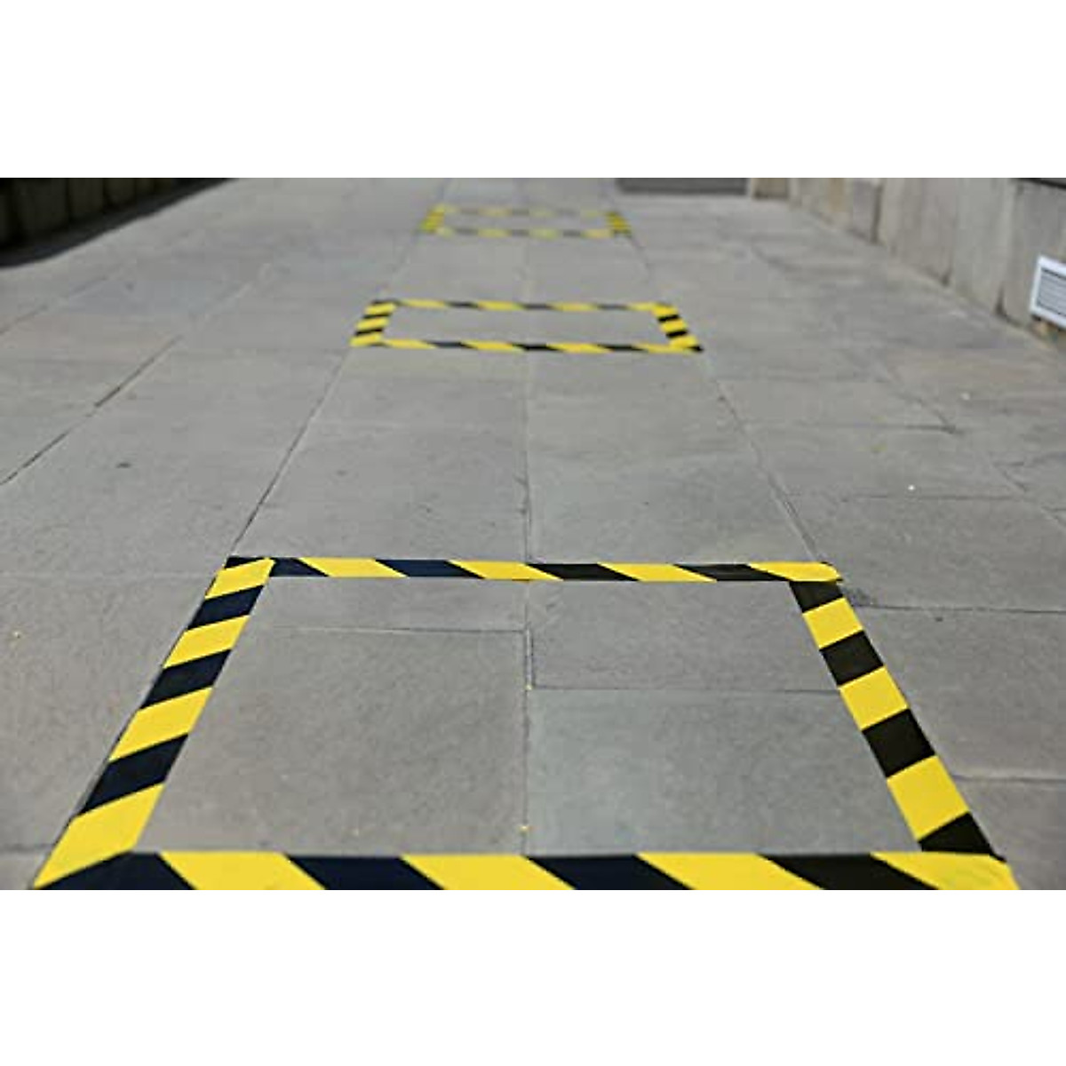 3M 1125-BY Hazard Marking Duct Tape, Black & Yellow, 1.88 inches by 25 Yards, 1 roll