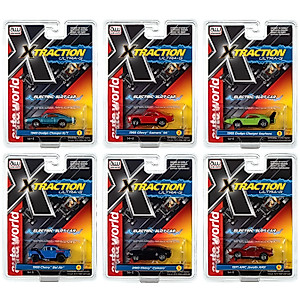 Auto World Xtraction R35 1969 Chevrolet Camaro Red HO Scale Slot Car