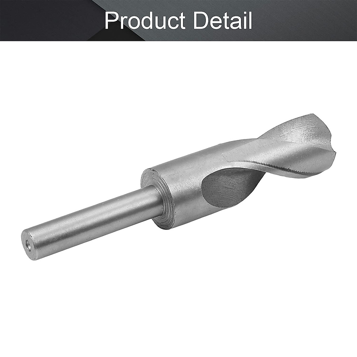 Utoolmart 130mm-155mm Length 1/2 inches High-Speed Steel Metal Twist Drill Bit Shank/Retractor Drill Bit Set Tool Straight Shank Rolling Process 26mm Drill Bit Diameter Milling Process 1 pcs