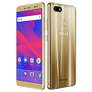 BLU Vivo XL3 -5.5” HD+ 18:9 Display Smartphone with Android 8.0 Oreo –Gold