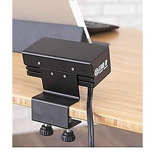 Stand Up Desk Store DeskPower Desktop Charging Station with 2 Port USB and AC Outlets and 10 Foot Extension Cord (Black)
