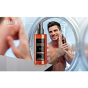Marmara Barber Cologne - Best Choice of Modern Barbers and Traditional Shaving Fans Glass Bottle (500 ml, No3)