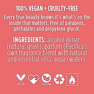 Pacifica Beauty Perfume Roll-on, Malibu Lemon Blossom, 0.33 Fl Oz