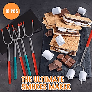 SANTAMADE Santa's Claws Stocking Stuffers for Men Women, Meat Claws for Shredding and Marshmallow Roasting Sticks