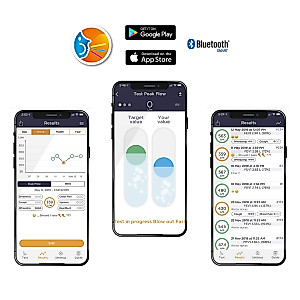MIR Smart ONE | Personal Pocket Spirometer | Peak Flow (PEF) and FEV1