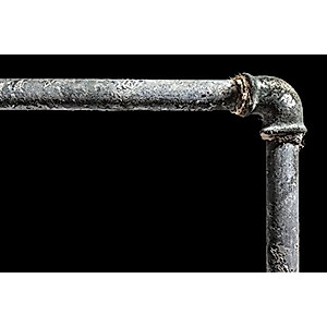 Industrial Pipe Fitting 90 Degree Elbows 1/2" 10 Pack DIY Home Decor Furniture 1/2-Inch Female Threaded Connectors