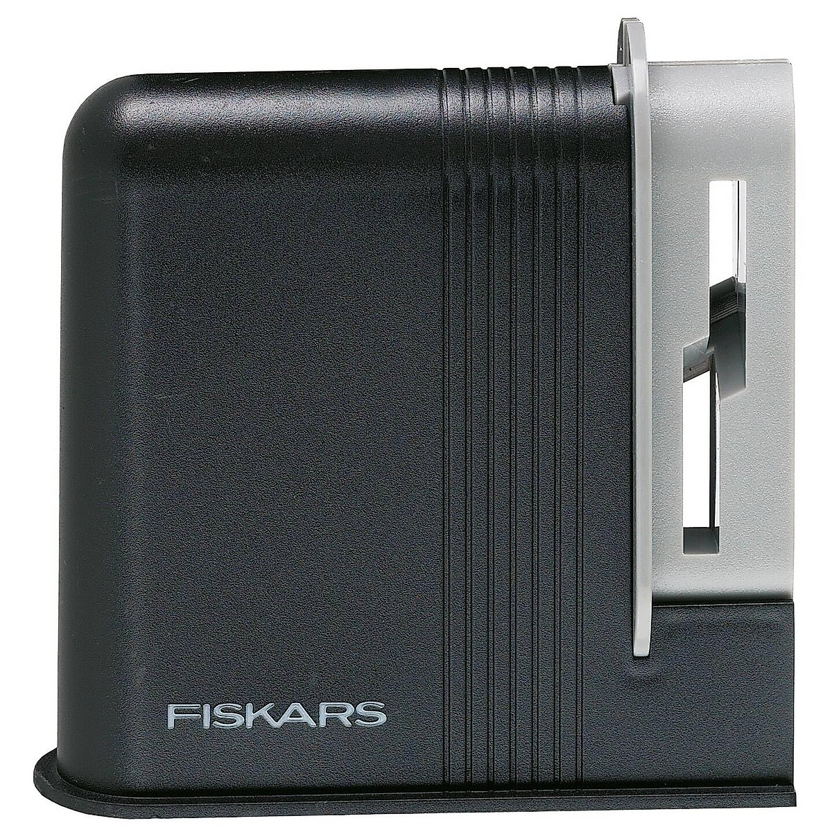Fiskars Clip-Sharp, Total Length: 4 cm, Plastic, 1000812 Scissors Sharpener, one size, Black