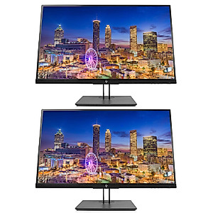 HP Z27n G2 27 Inch IPS LED Backlit Monitor 2-Pack, QHD 2560 x 1440 (1JS10A8#ABA)