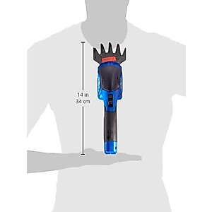 Sun Joe HJ604C-SJB-P2 2-in-1 Cordless Grass Shear + Hedger, 7.2 V (Blue)