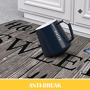 ASPMIZ 2 Piece Fall Sunflower Kitchen Mats Cushioned Anti-Fatigue Kitchen Rugs Non Slip Memory Foam Kitchen Mats and Rugs Waterproof Kitchen Floor Comfort Mats Fall Decors, 18'' x 48'' + 18'' x 30''