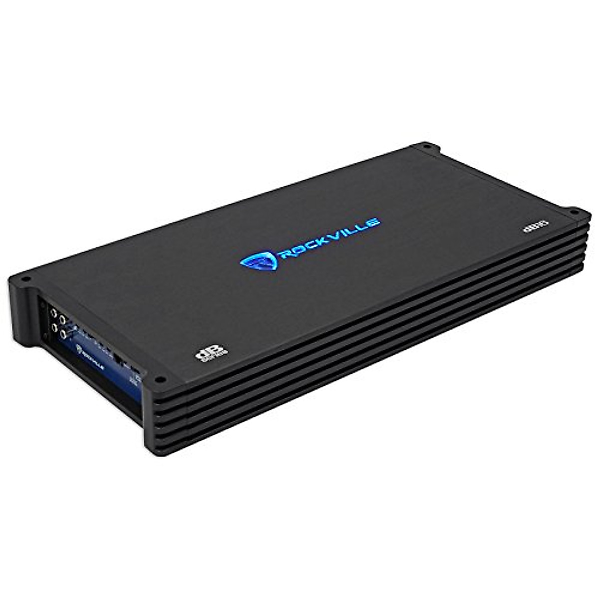 Rockville dB16 8000 Watt Peak/2000w RMS Mono 2 Ohm Amplifier Car Audio Amp, Black 15.1 Pounds