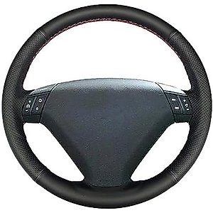 Car Steering Cover for V-olvo S80 2004 2005 XC70 2004-2010 S60 2004-2010 XC90 2004-2006 Car Steering Wheel Sleeve,Green