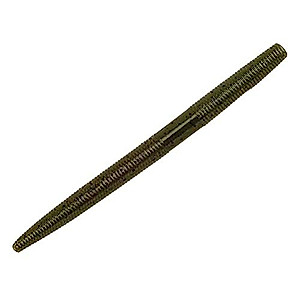 Berkley PowerBait® The General Fishing Bait, Green Pumpkin/Watermelon, 5 1/4in | 13cm, Soft Stick Bait with Irresistible Flavor, Eye-Popping Colors, Classic Stick Bait Action, Deadly Bass Bait