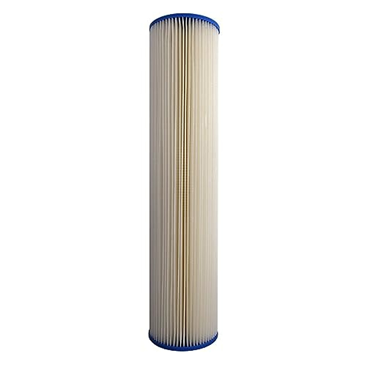 Tier1 50 Micron 20 Inch x 4.5 Inch | 2-Pack Pleated Cellulose Whole House Sediment Water Filter Replacement Cartridge | Compatible with Pentek ECP50-BB, 4PAY5, 255496-43, Home Water Filter