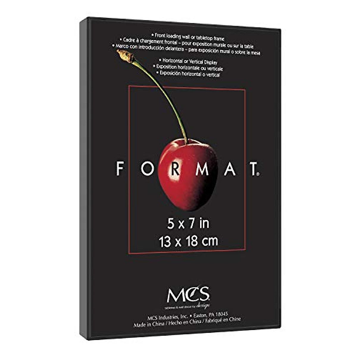 MCS Format Picture Frames, Gallery Wall Frames, Black, 5 x 7, 12-Pack