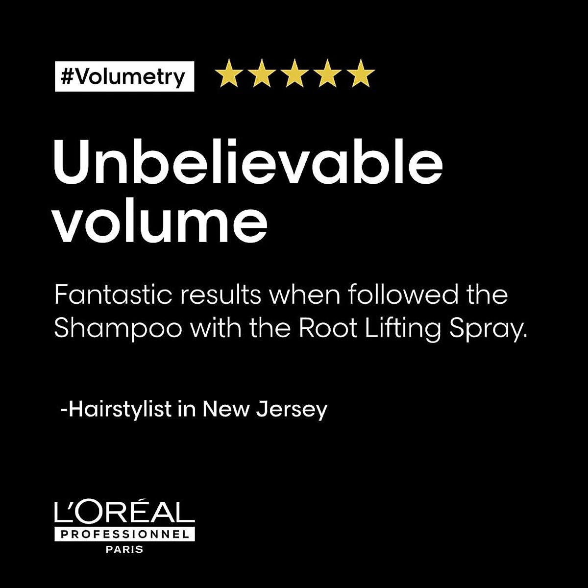 L'Oreal Professionnel Volumetry Volumizing Shampoo - Removes Build Up & and Cleanses Scalp, Provides Lift For Fine & Thin Hair Types, With Salicylic Acid