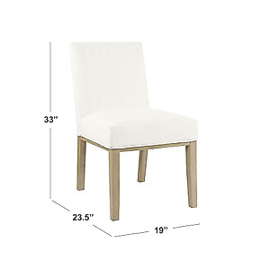 HomePop Kolbe Upholstered Dining Chair - Stain-Resistant Woven (Single Pack)