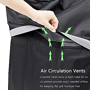 Hisencn Grill Cover for Pit Boss Austin XL, Z Grill 1000, Heavy Duty Waterproof Wood Pellet Grill Cover for PB Rancher XL, 1000, 1100 pro, 1150, UV and Fade Resistant BBQ Cover