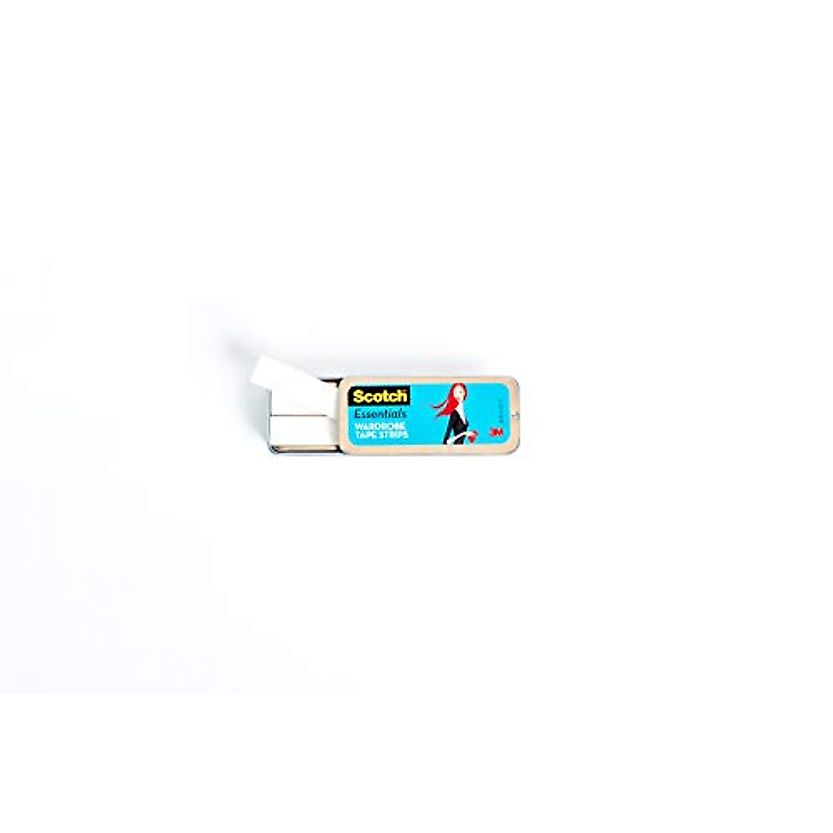 Scotch Essentials Wardrobe Tape Strips,Black 36 Strips (W-101-A)