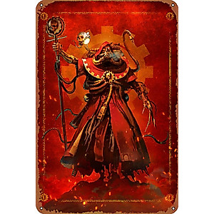 Adeptus Mechanicus 2 physical culture Poster Signs 8 x 12 Inch Decor Funny Chic Art Wall Decort Home Yard Signs Bar Hotel Cafe Pub Indoor Outdoor restauran