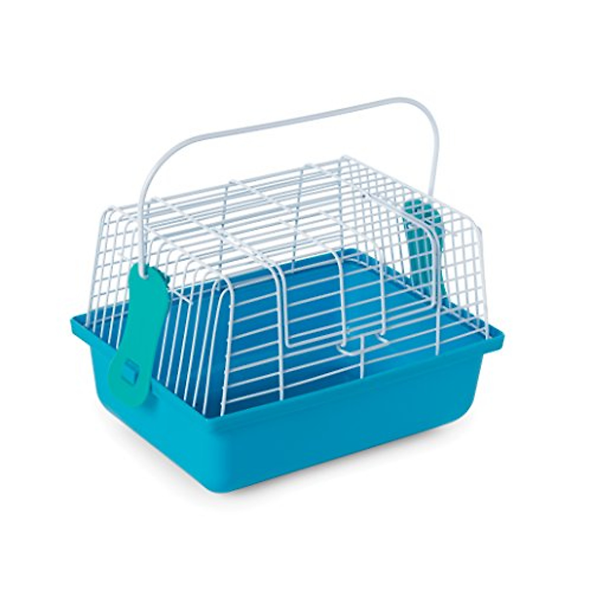 Prevue Pet Products Travel Cage for Birds and Small Animals, Blue (SP1304BLUE), 9.0" L x 5.6" W x 6.1" H