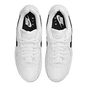 Nike Air Max 90 Womens (us_Footwear_Size_System, Adult, Women, Numeric, Medium, Numeric_9_Point_5) White/Black