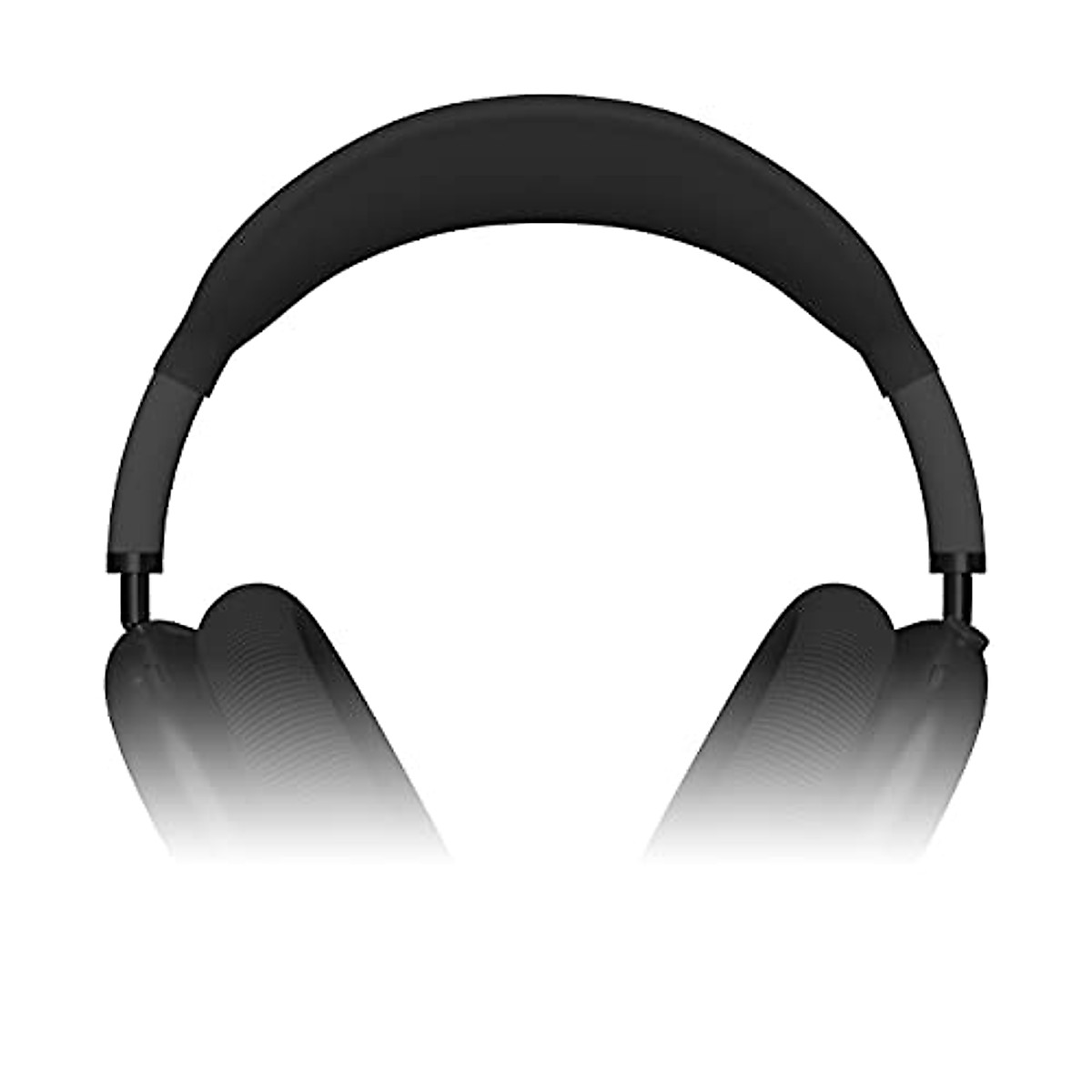 Geekria Silicone Headband Cover Compatible with AirPod Max Headphone, Headband Protector/Headband Replacement Easy DIY Installation No Tool Needed (Black)