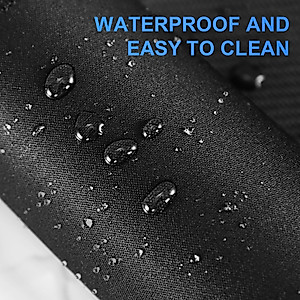 cimetech Gaming Mouse Pad XXL Comfortable Superfine Fiber Desktop Extended Large Mouse Pad Waterproof Keyboard Mat with Non-Slip Base, Smooth Surface for Computer and Desk (25.3✖12.4✖0.04inches)-Black