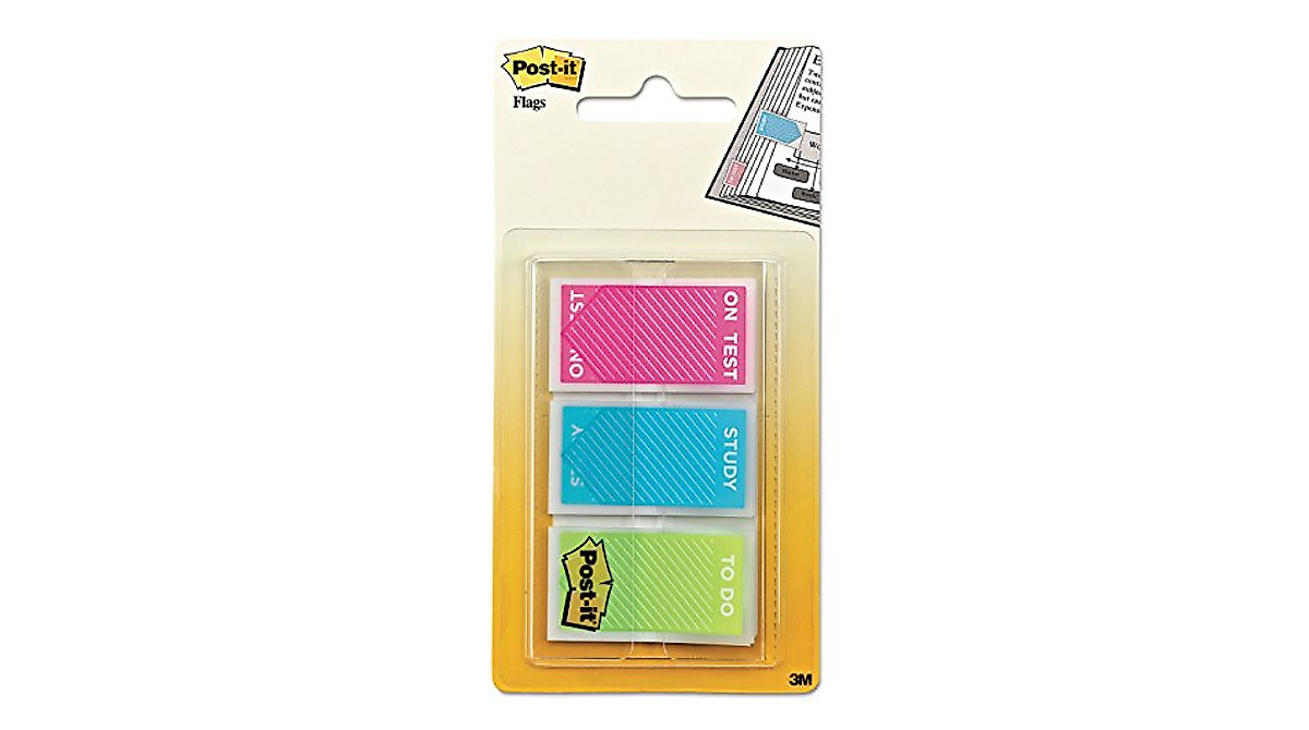 Post-it Message Flags - Bright Colors for Easy Marking