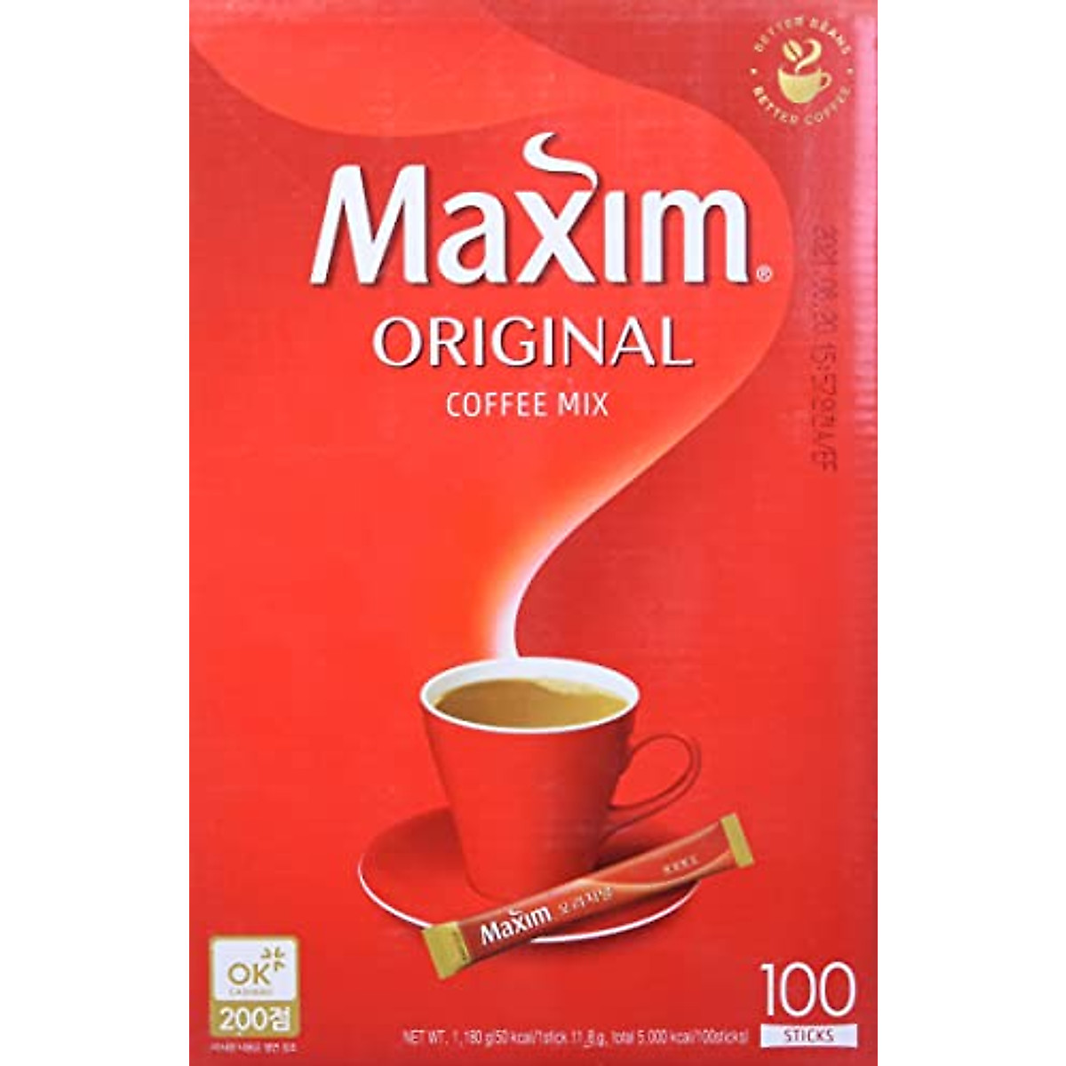 Maxim Original Korean Coffee - 100pks