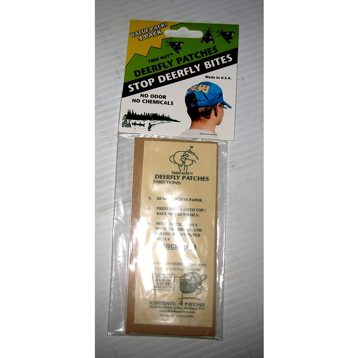 Deerfly Patches/Deer Fly Repellent Patch (12 Pack)